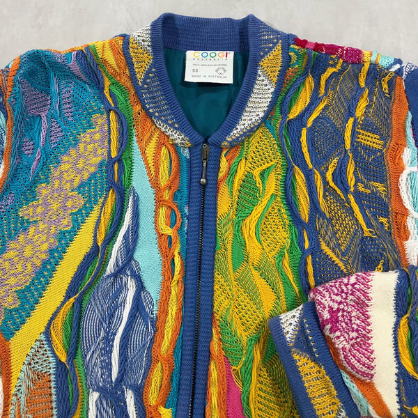 Vintage Coogi Knit Zip Up Australia (S/SHORT) – VINTAGELANDNZ