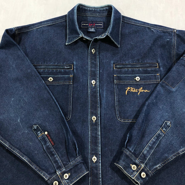 Vintage Phat Farm Denim Jacket (2XL) – VINTAGELANDNZ