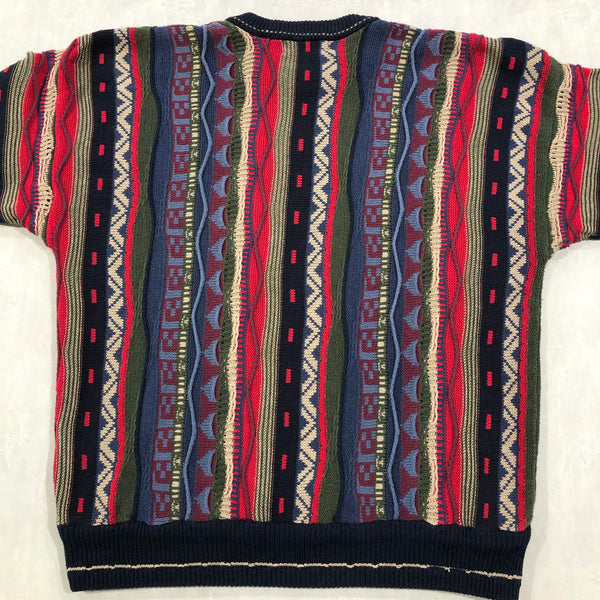 Vintage Cotton Traders Cable Knit Sweater (L/BIG-XL) – VINTAGELANDNZ